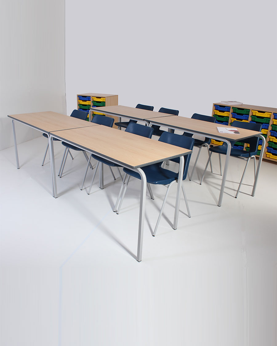 Advanced Slide-Stacking Rectangular Table